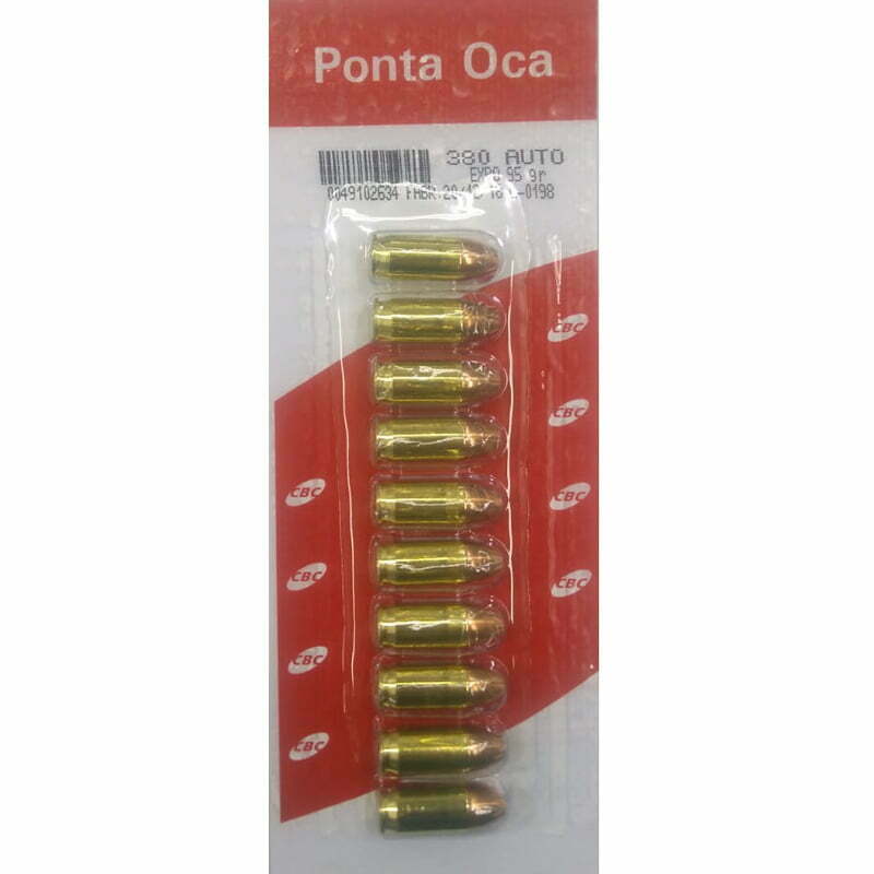 Munição CBC 380 AUTO EXPO 95GR - Paraguai Guns